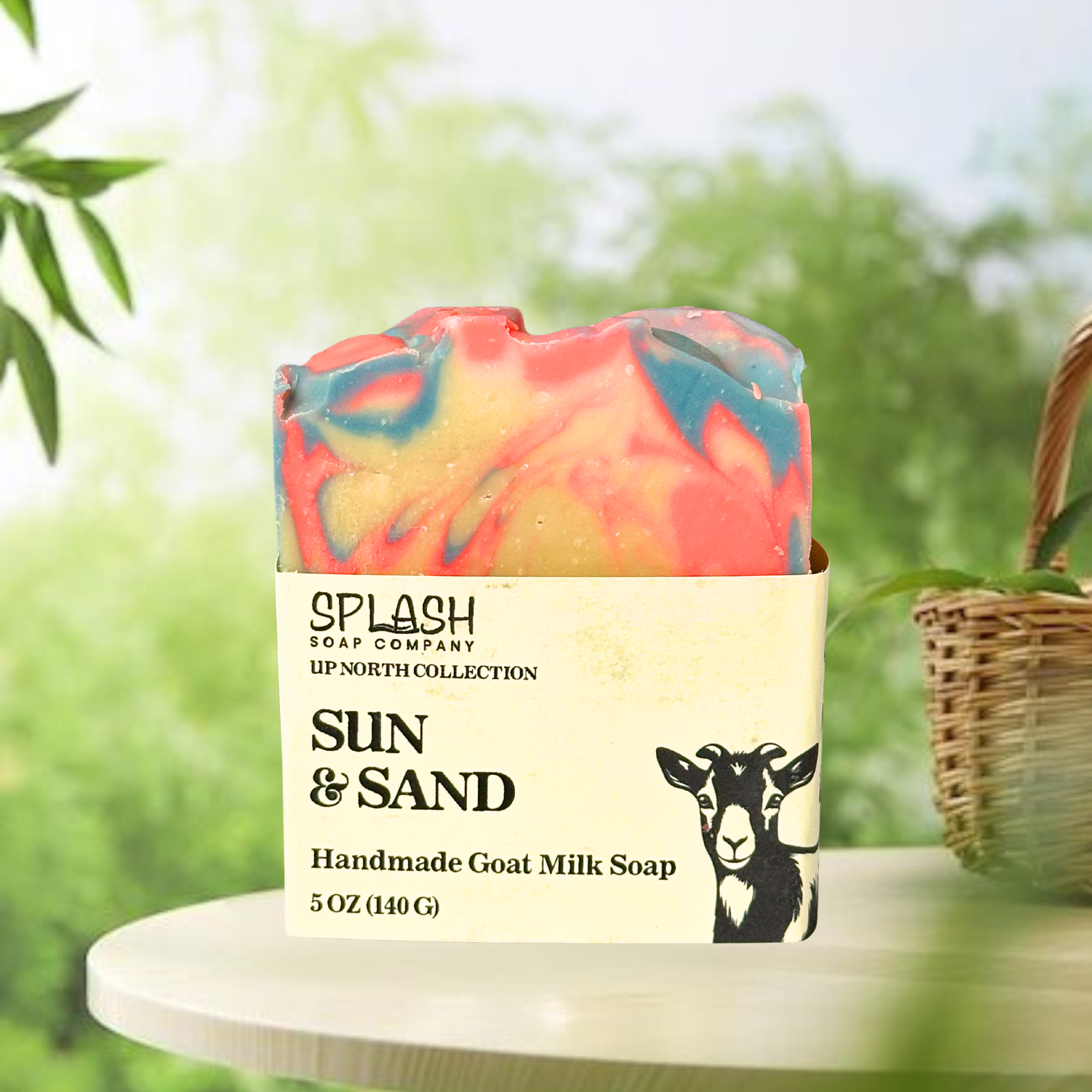 Sun & Sand Goat Milk Soap-UP NORTH COLLECTION – Splash Soap Company