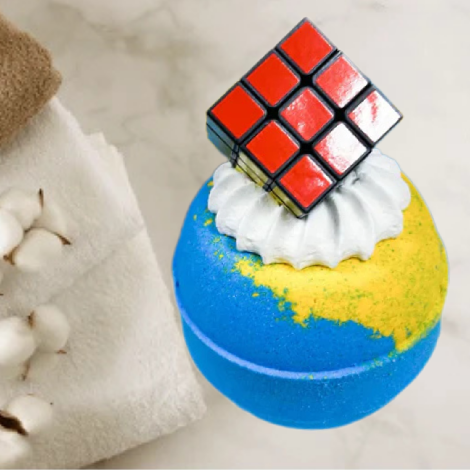 Cube Foaming Bath Bomb – Splash Soap Company